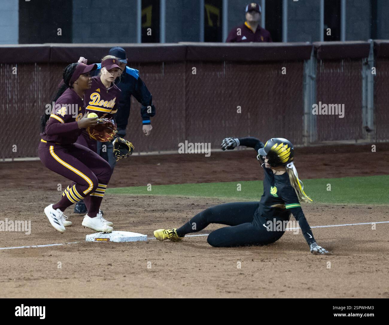 Tempe, Arizona, USA. 13th Feb, 2025. TAKYLA DAVIS Arizona State ...
