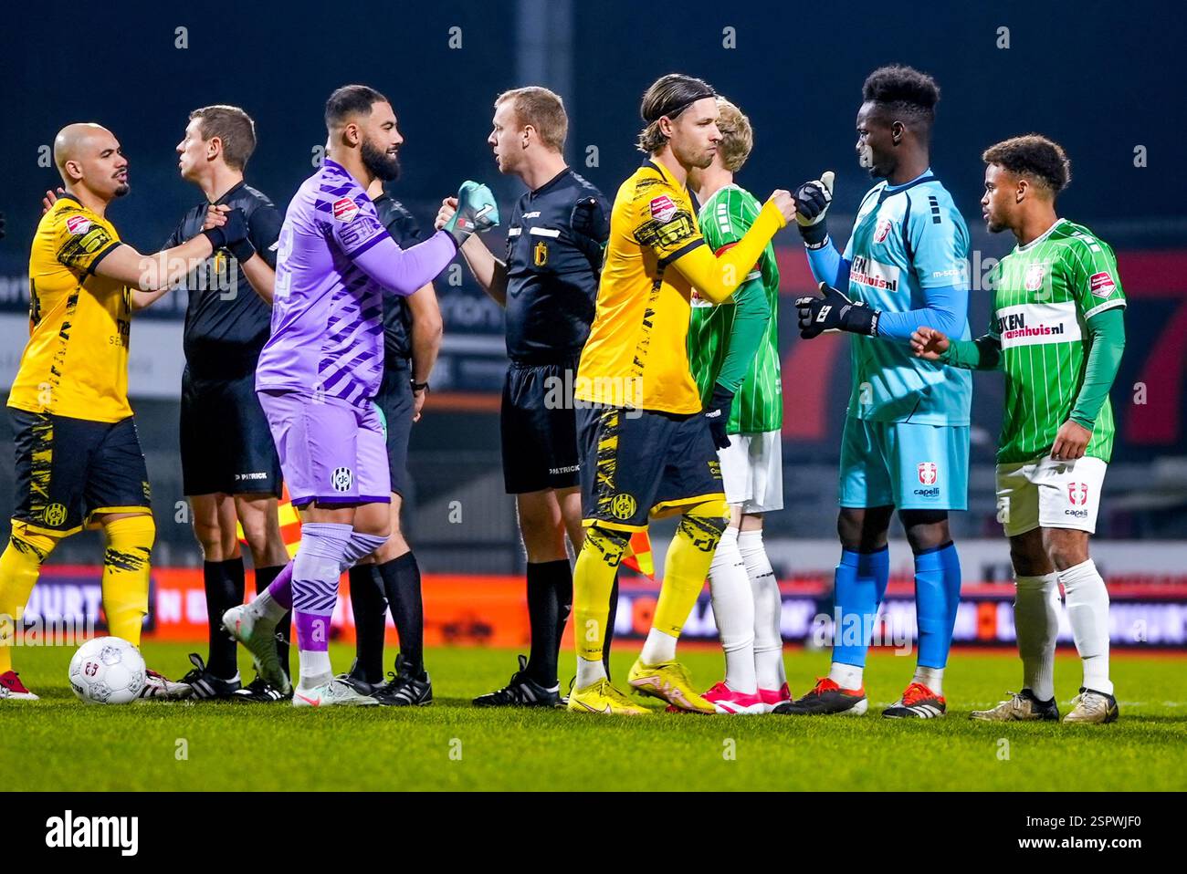 Dordrecht, Netherlands. 14th Feb, 2025. DORDRECHT, 14-02-2025, M-Scores ...