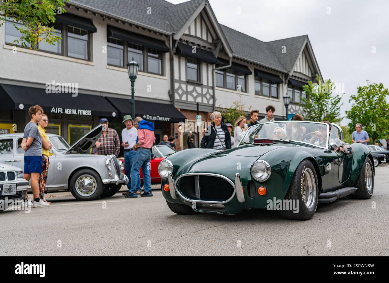 Chicago, Illinois - September 29, 2024: Classic 1965 Ford Shelby Cobra ...