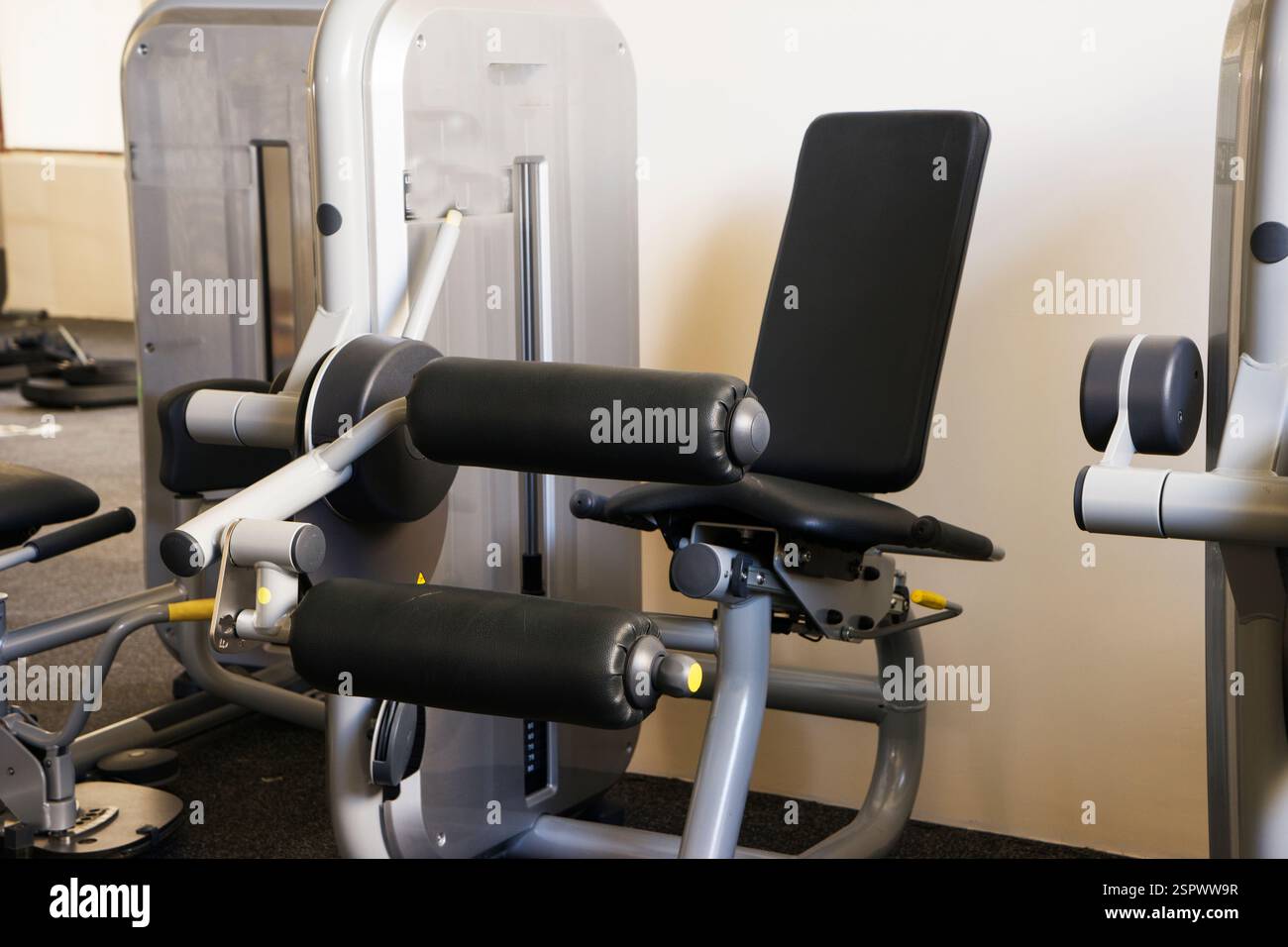 Selection of different exercise machines at the gym Stock Photo - Alamy