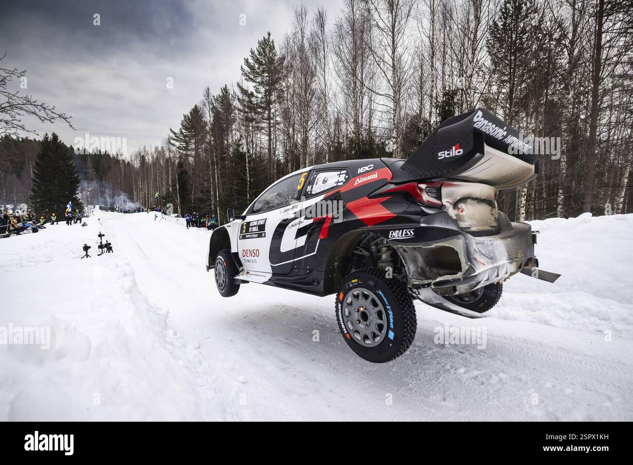 05 Sami PAJARI, Marko SALMINEN, Toyota GR Yaris Rally1, action during ...