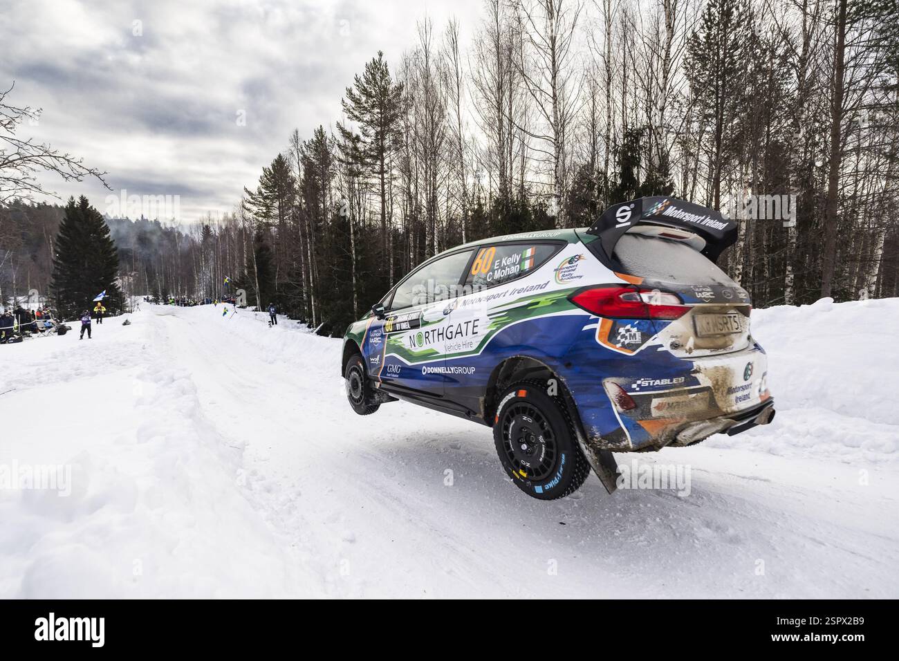 60 Y Eamonn KELLY, Conor MOHAN, Ford Fiesta Rally3, action during the ...