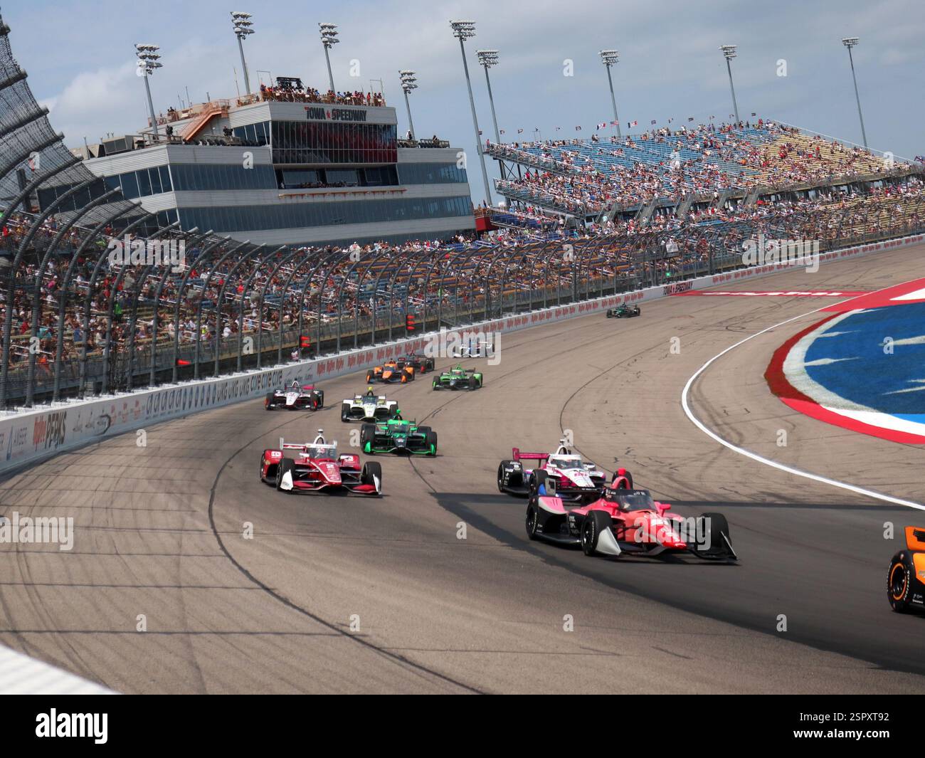 Newton Iowa, July 14, 2024: Hy-Vee INDYCAR Race 2 at Iowa Speedway ...