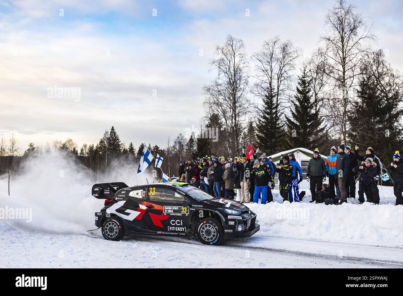 33 Elfyn EVANS, Scott MARTIN, Toyota GR Yaris Rally1, action during the ...