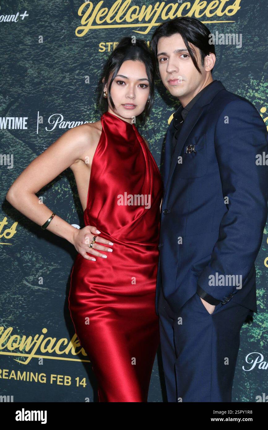 Alexa Barajas, Kevin Alves at arrivals for YELLOWJACKETS Season 3 ...