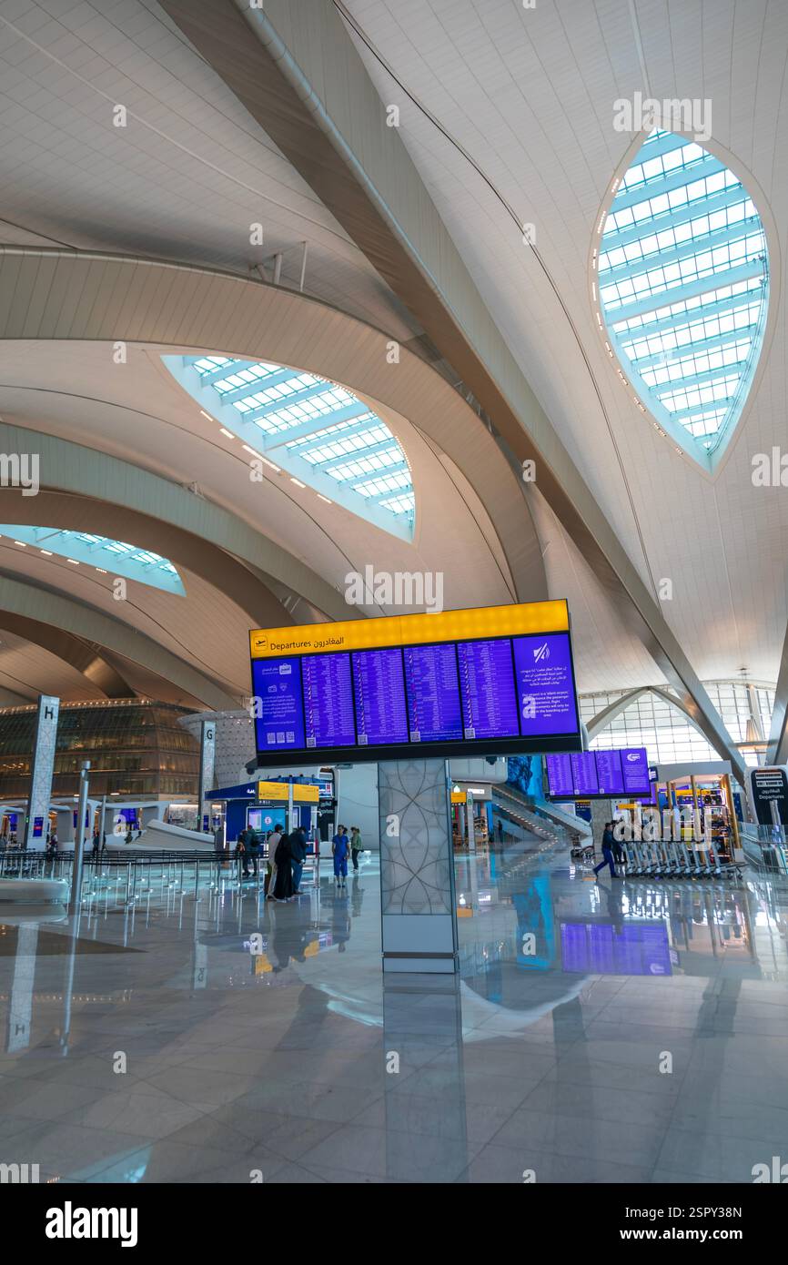Travelers in arrival hall hi-res stock photography and images - Alamy