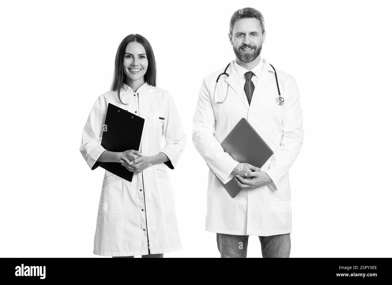 Doctor making notes Black and White Stock Photos & Images - Alamy