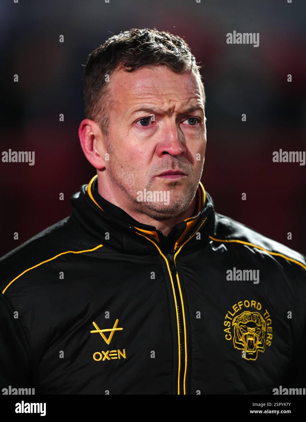 Castleford Tigers head coach Danny McGuire ahead of the Betfred Super ...