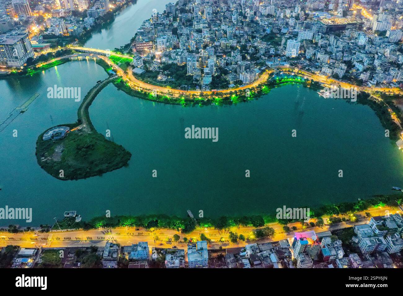 Aerial view sustainable road network hi-res stock photography and ...