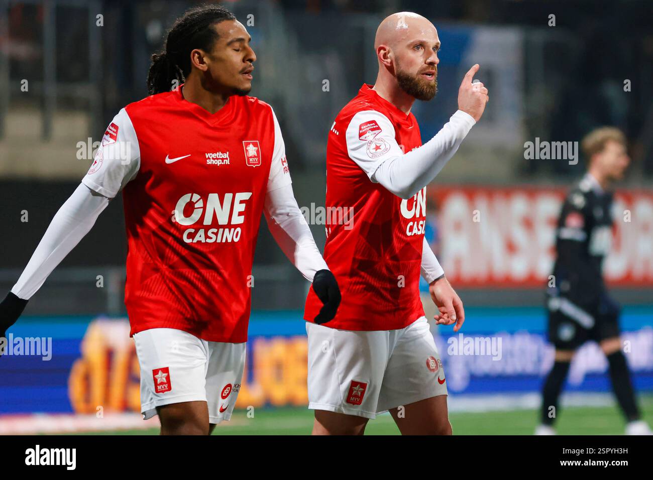 MAASTRICHT, NETHERLANDS - FEBRUARY 14: Bryan Smeets of MVV Maastricht ...