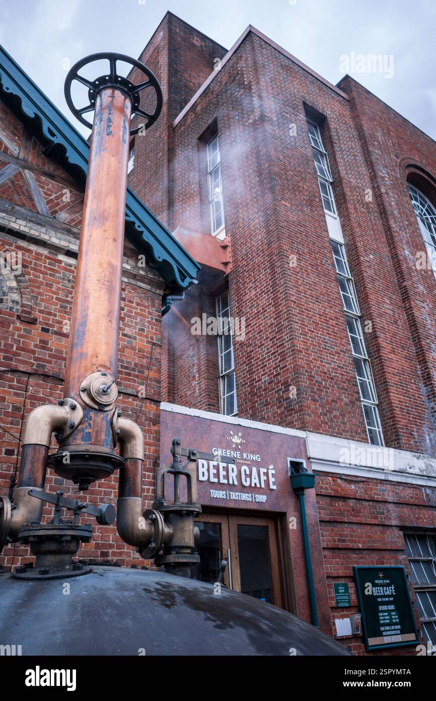 Greene King Brewery Bury St Edmunds Suffolk - the Beer Cafe at the ...