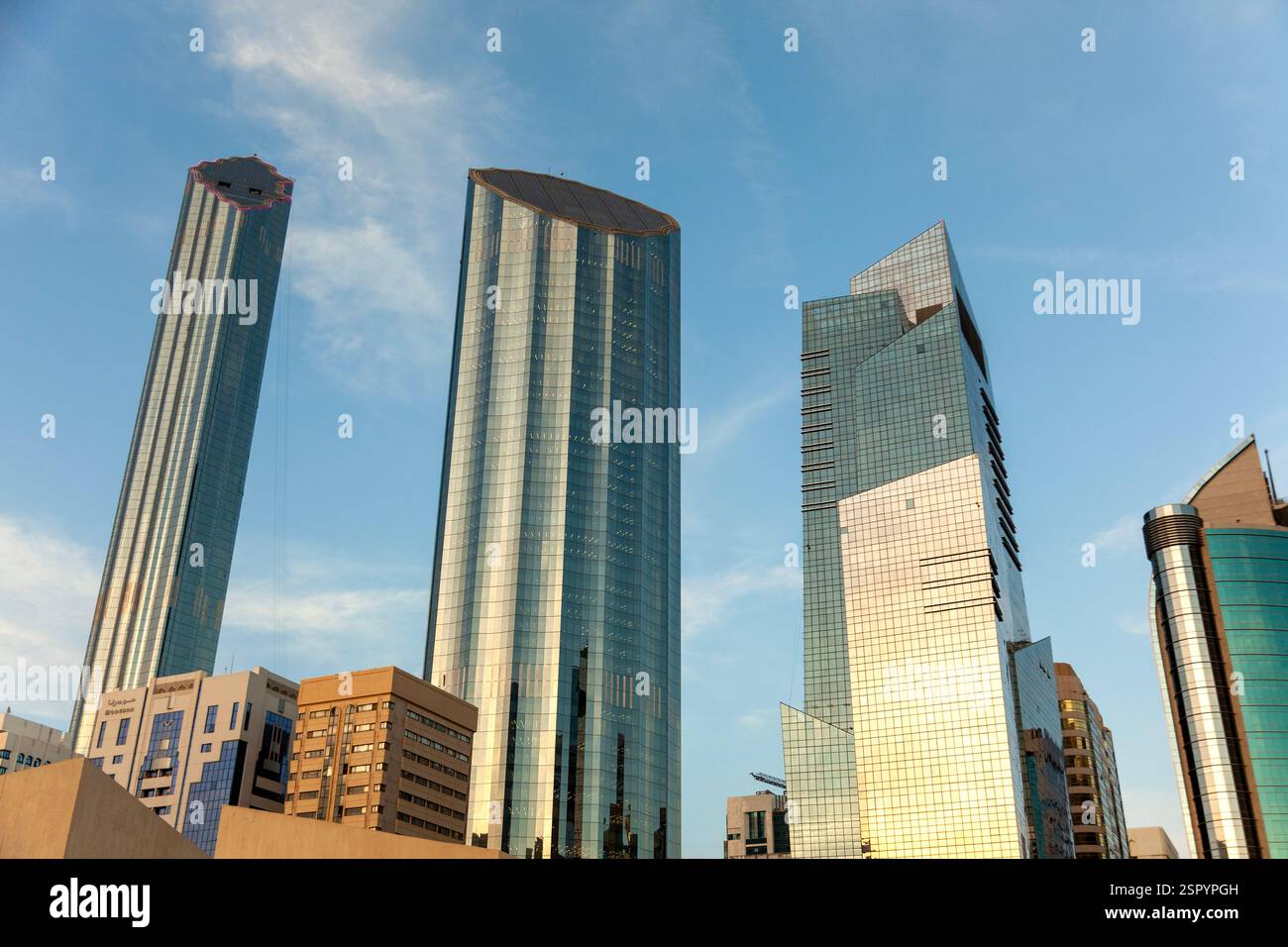 Cityscape and World Trade Centar at the Abu Dhabi Stock Photo - Alamy
