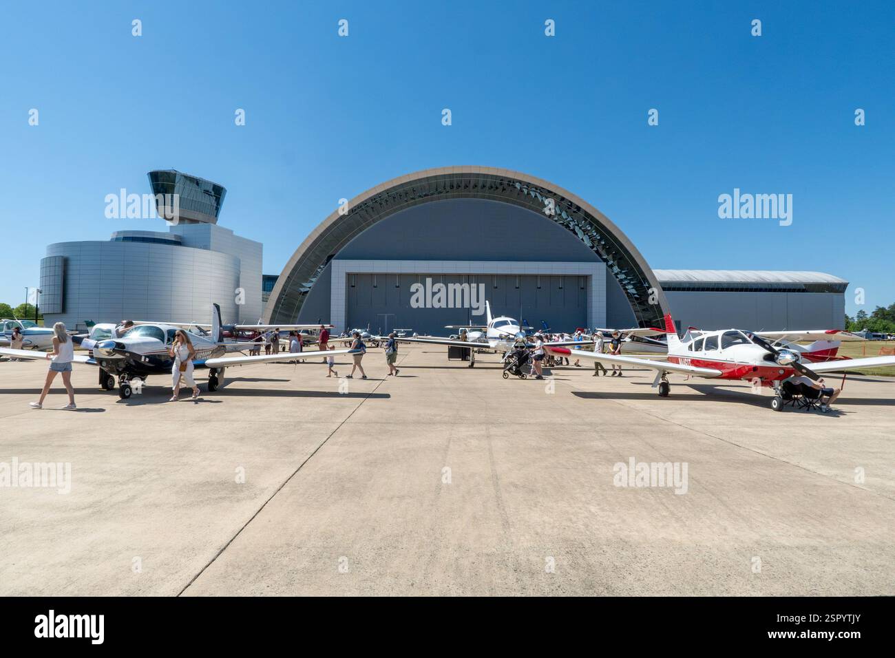 Innovations in flight at the Smithsonian Air and Space Museum. Udvar Hazy Center at Dulles ...