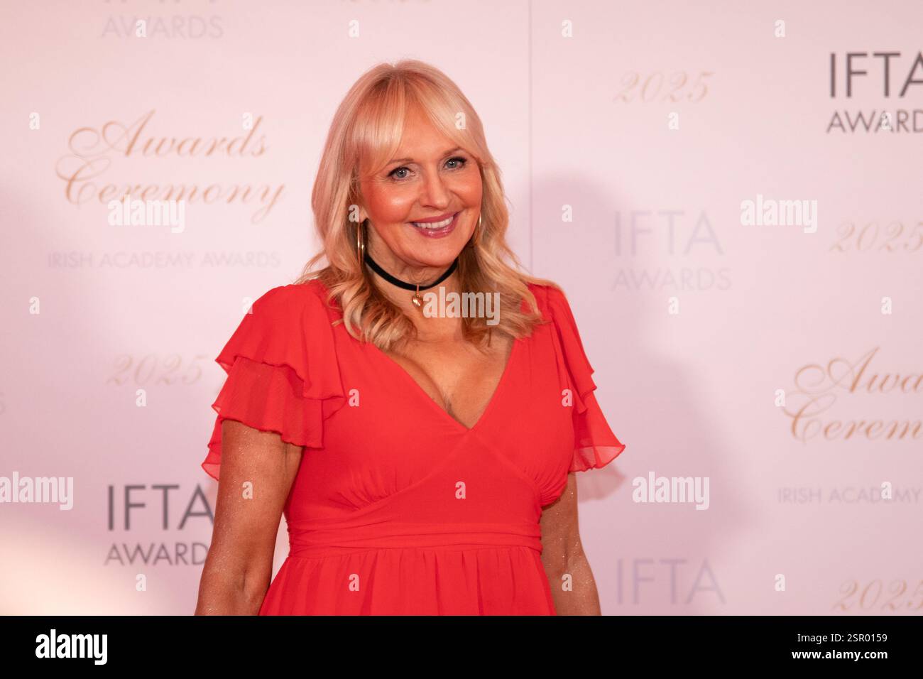 Dublin, Ireland – 14th February 2025 – Miriam O'Callaghan on the red carpet ahead of the 22nd ...