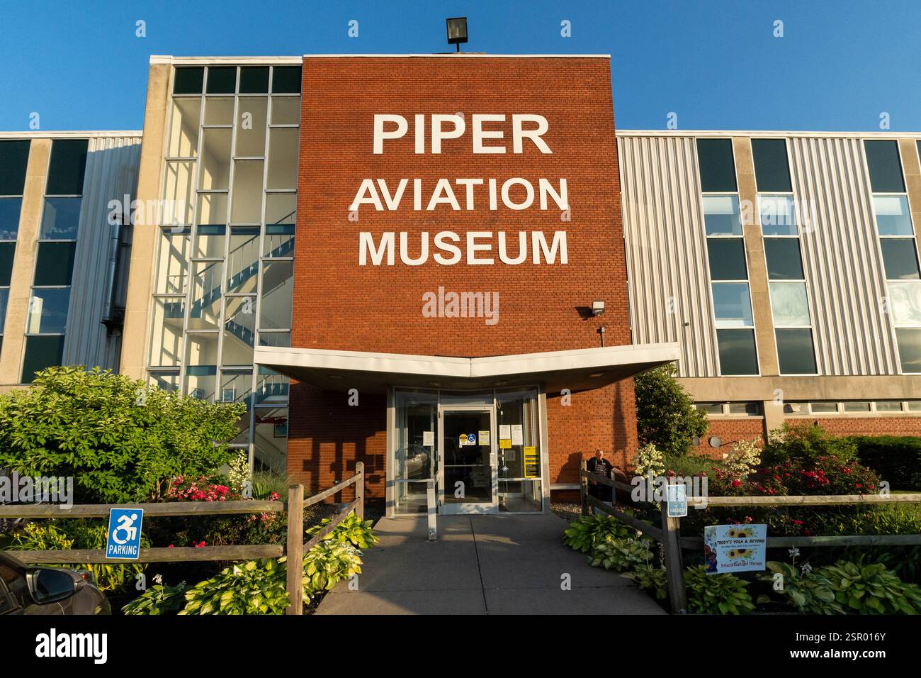 Piper Aviation Museum Stock Photo - Alamy