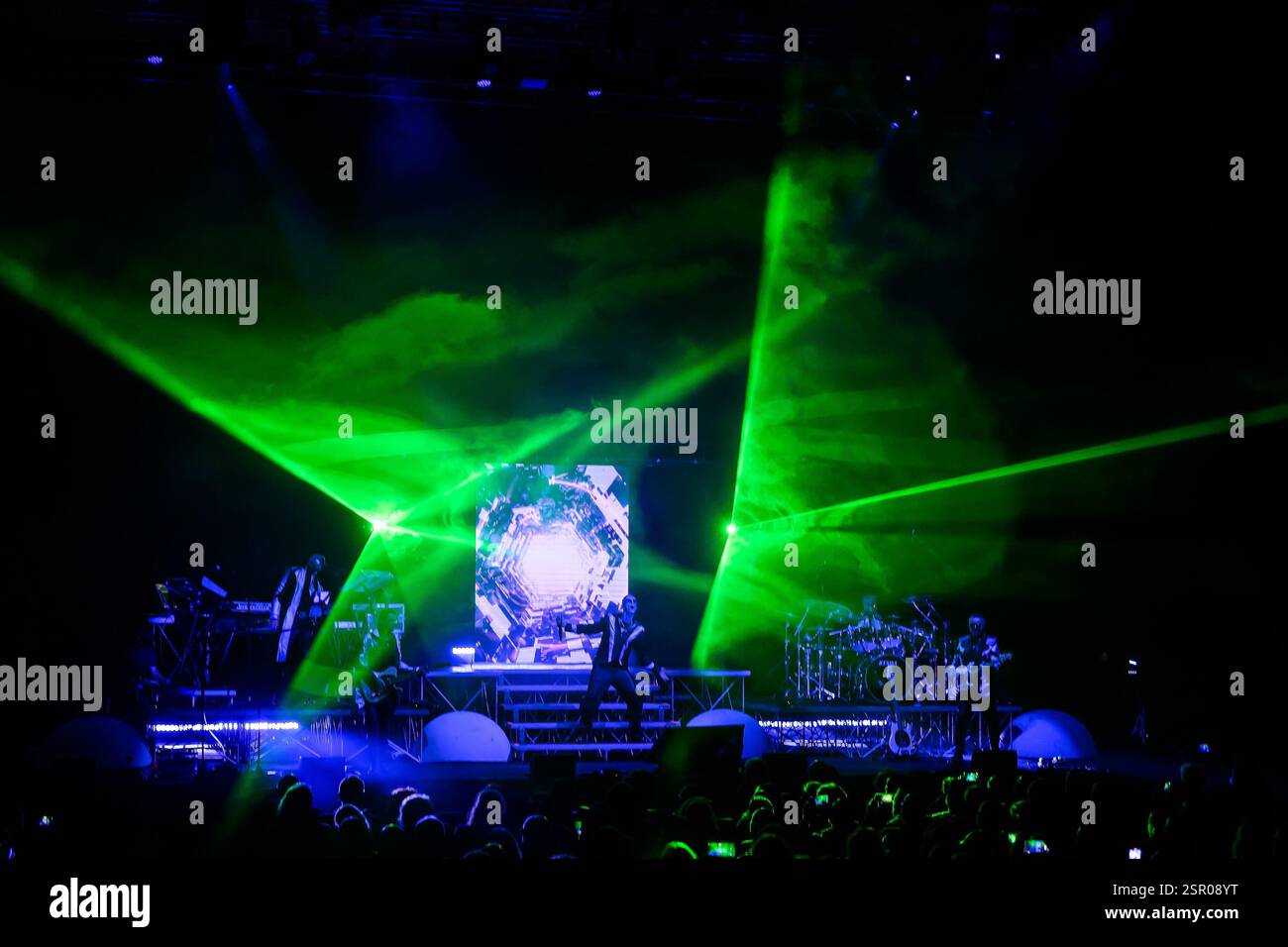 The Rockets perform live on stage during The Final Frontier Tour 2025 ...