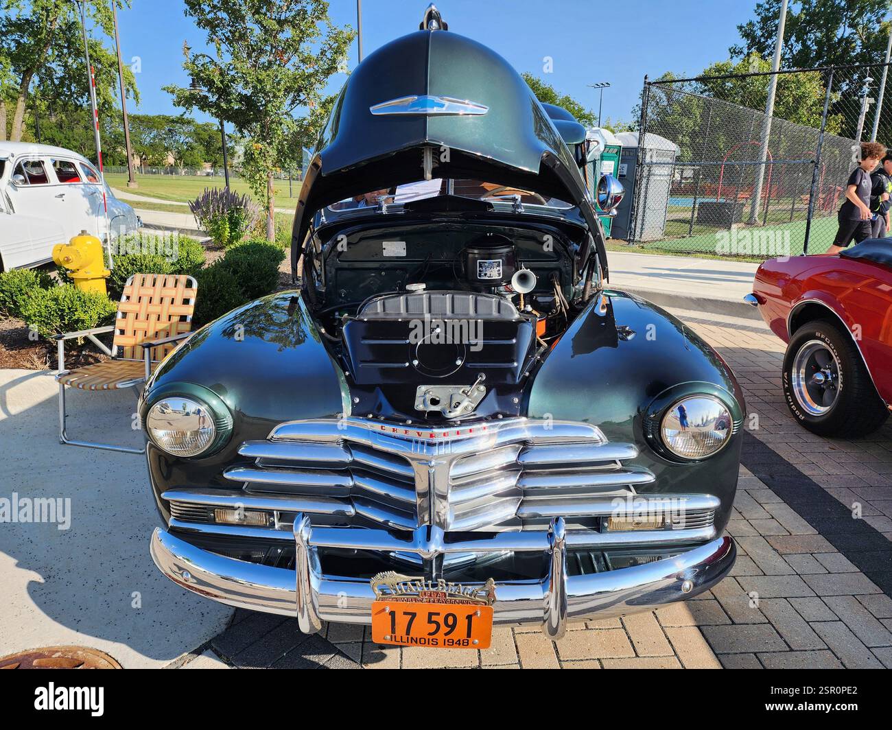 Park Ridge, Illinois, USA - August 21, 2024: Chevrolet Fleetmaster 1948 ...