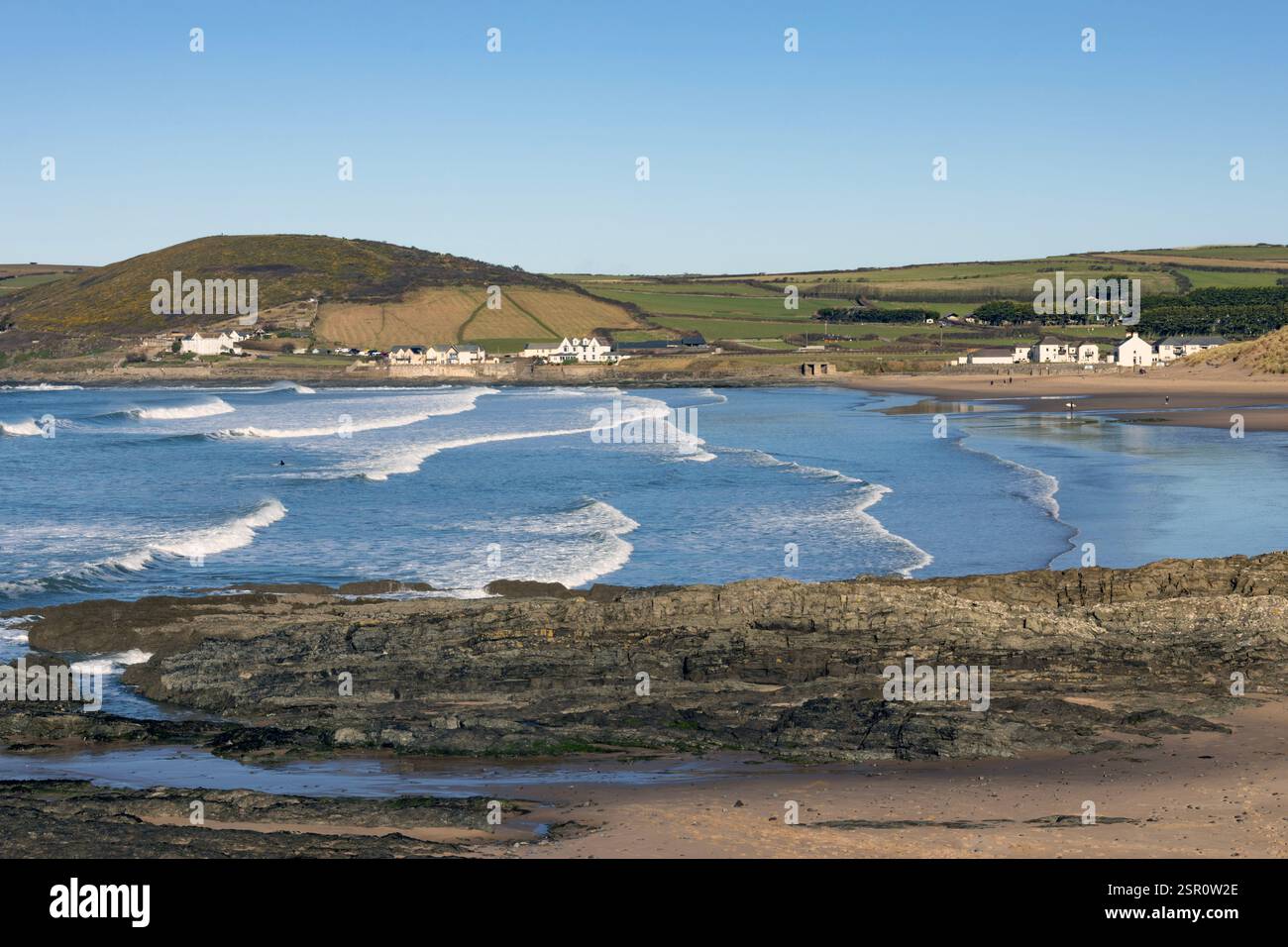 Croyde Bay North Devon Stock Photo - Alamy
