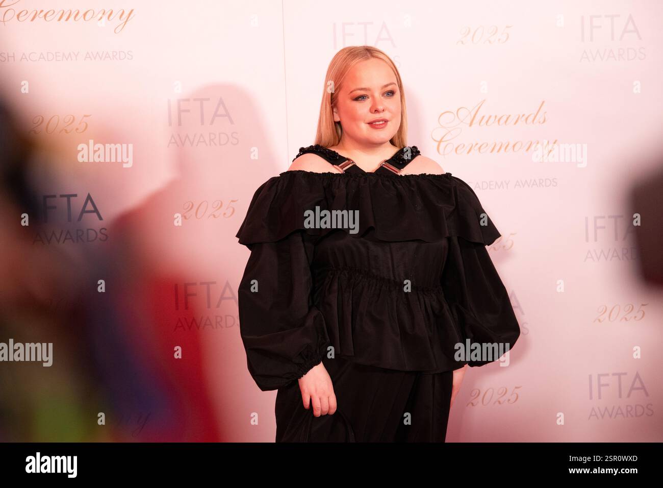 Dublin, Ireland – 14th February 2025 – Nicola Coughlan on the red ...