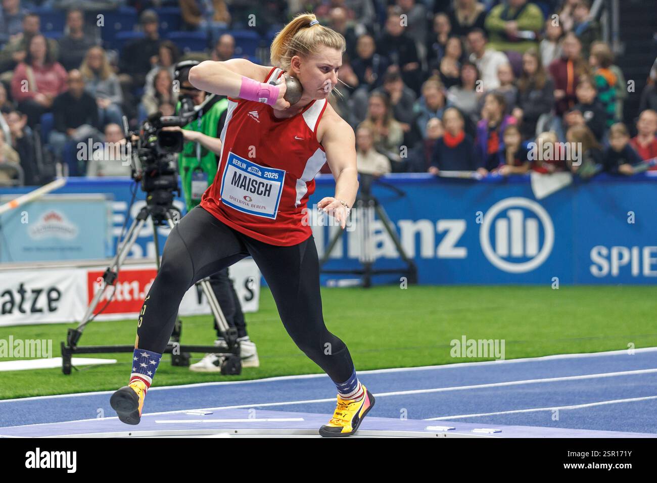 Berlin, Germany. 14th Feb, 2025. Athletics/indoor: Meeting, decision ...