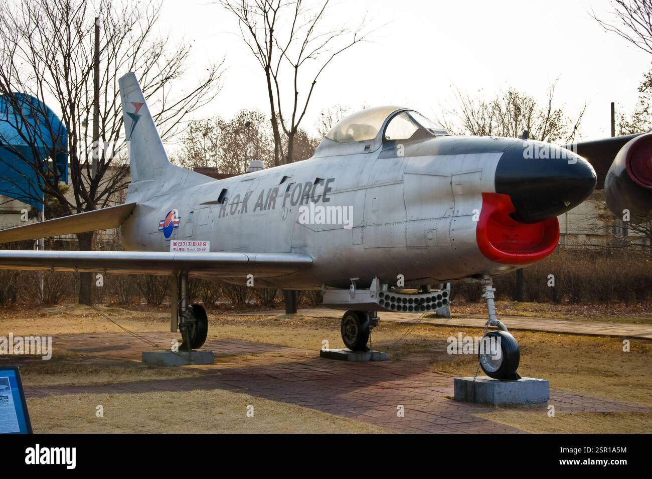 Republic of Korea Air Force. North American F-86D Sabre. Iconic symbol ...