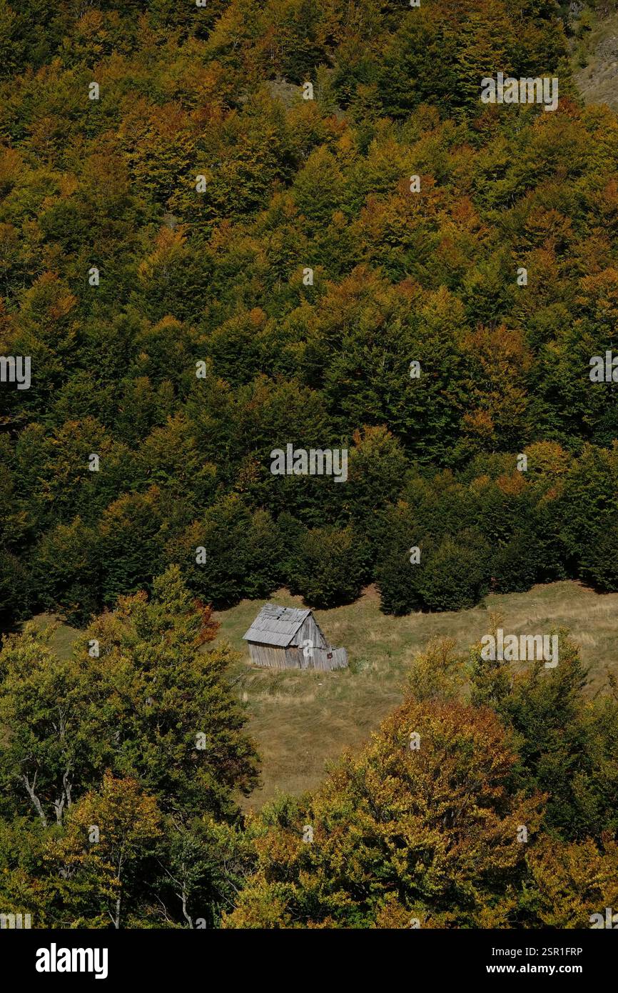 Peaks of The Balkans trail. Albanian nature, amazing landscape in ...