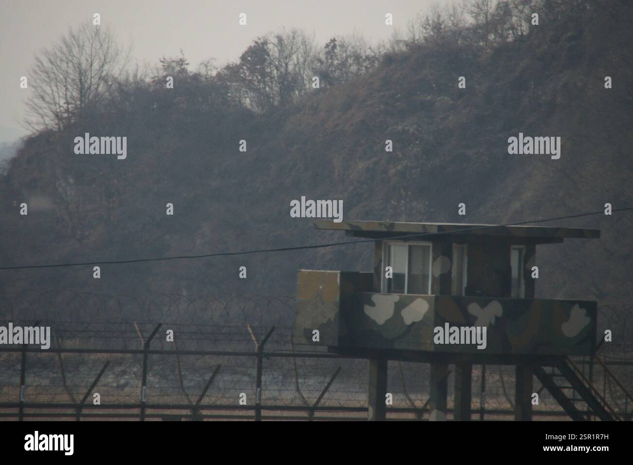 Tall guard tower stands hi-res stock photography and images - Alamy