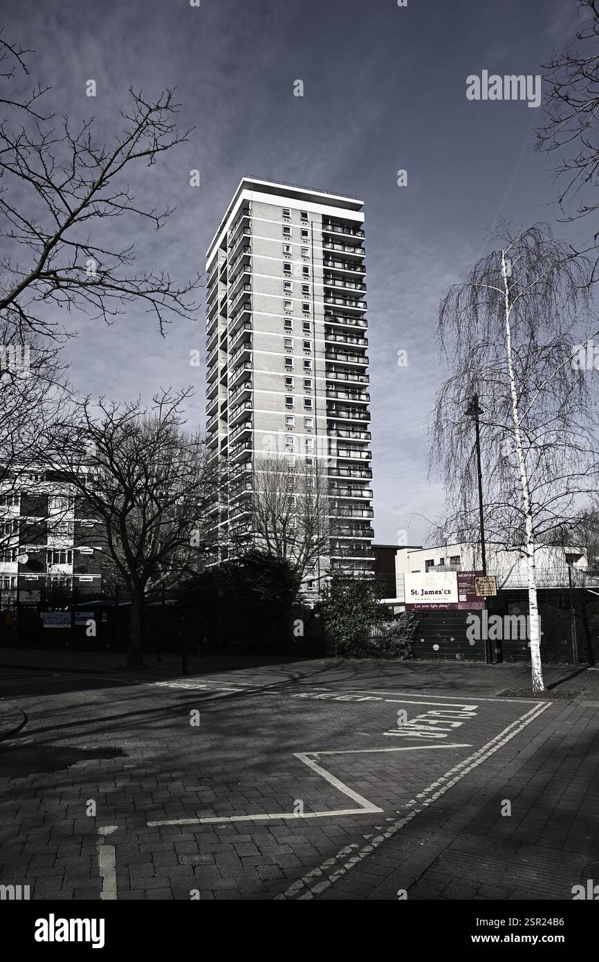 London Tower Block Stock Photo - Alamy
