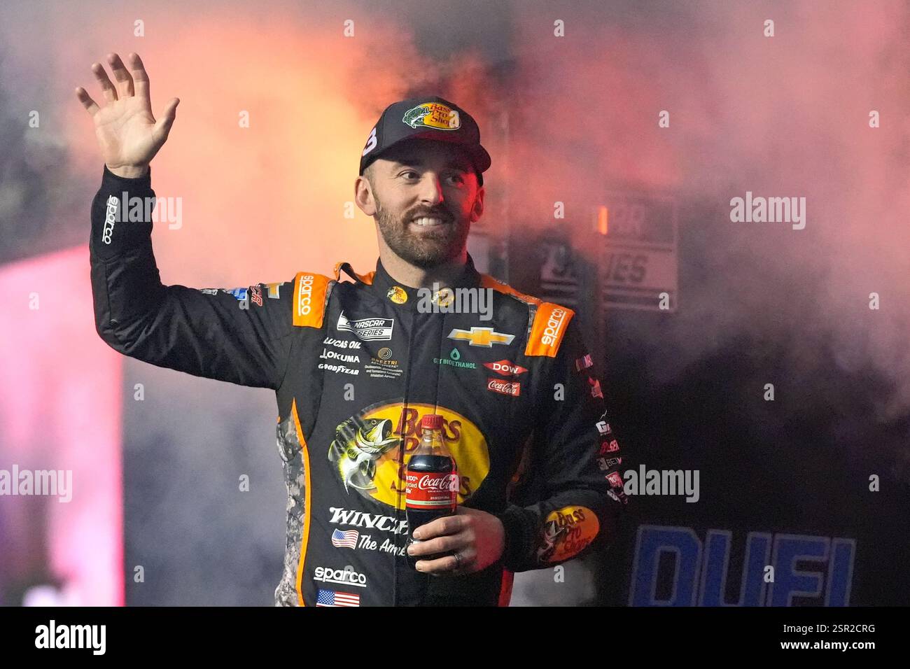 Austin Dillon during driver introductions before two NASCAR Daytona 500 ...