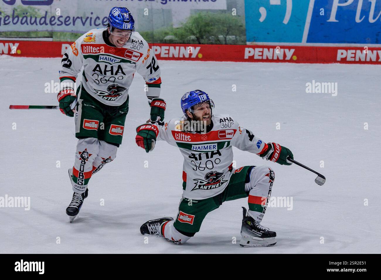 Frankfurt, Deutschland. 14th Feb, 2025. Anthony Louis (AEV Augsburger ...