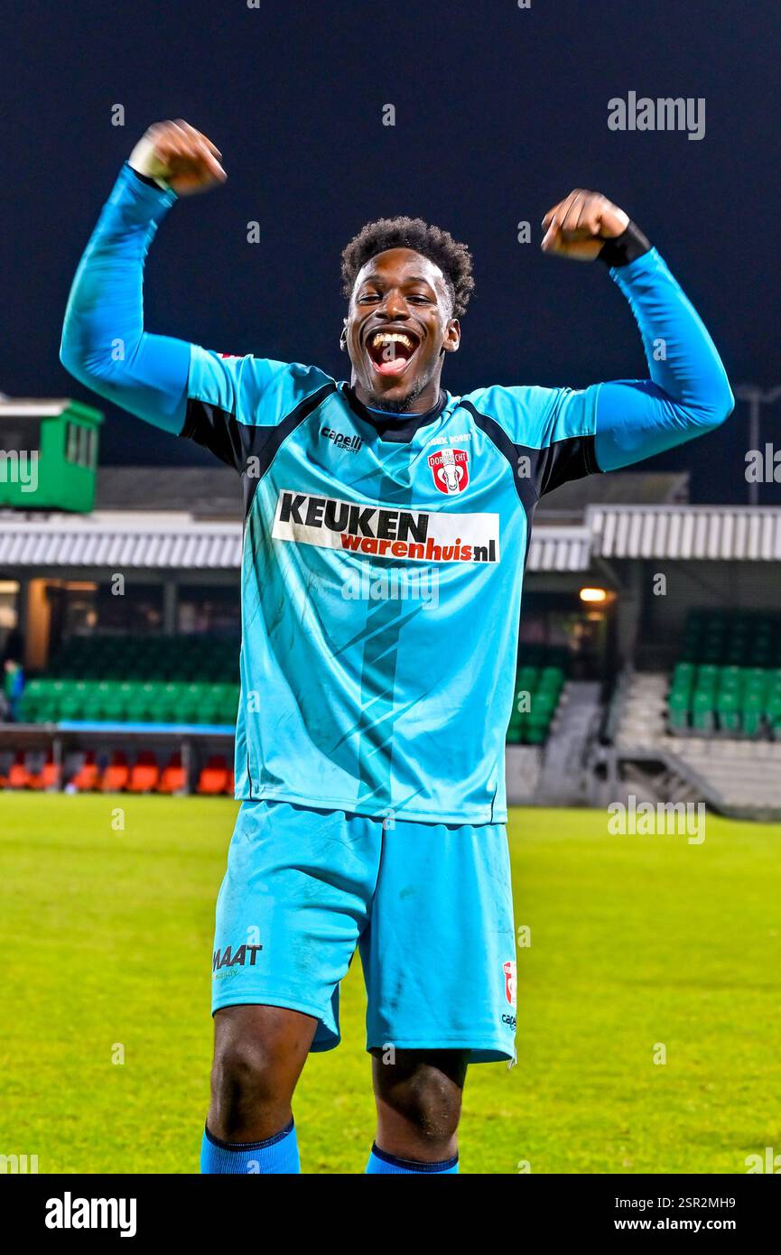 Dordrecht - Celton Anssumane Biai goalkeeper of FC Dordrecht during the ...