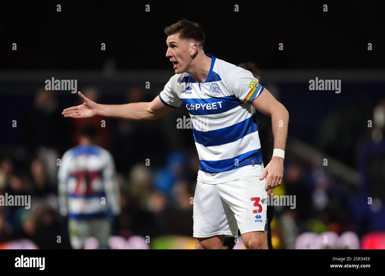 Queens Park Rangers' Jimmy Dunne during the Sky Bet Championship match ...