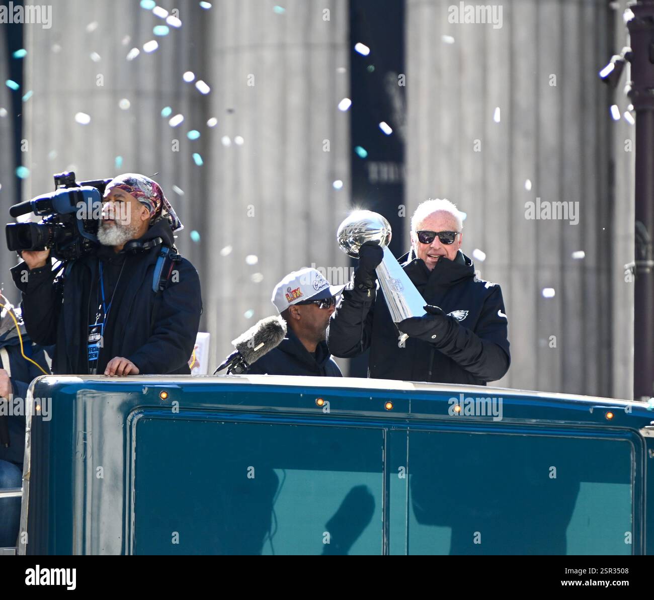 Philadelphia, Pennsylvania, USA. 14th Feb, 2025. Eagles owner, JEFFREY ...