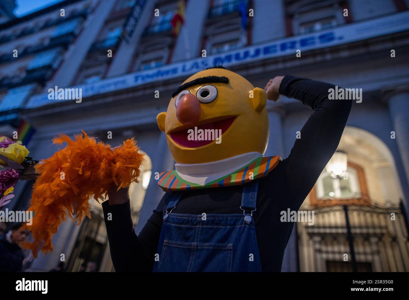 Madrid, Spain. 14th Feb, 2025. Rally of various LGTBIQ groups in front ...