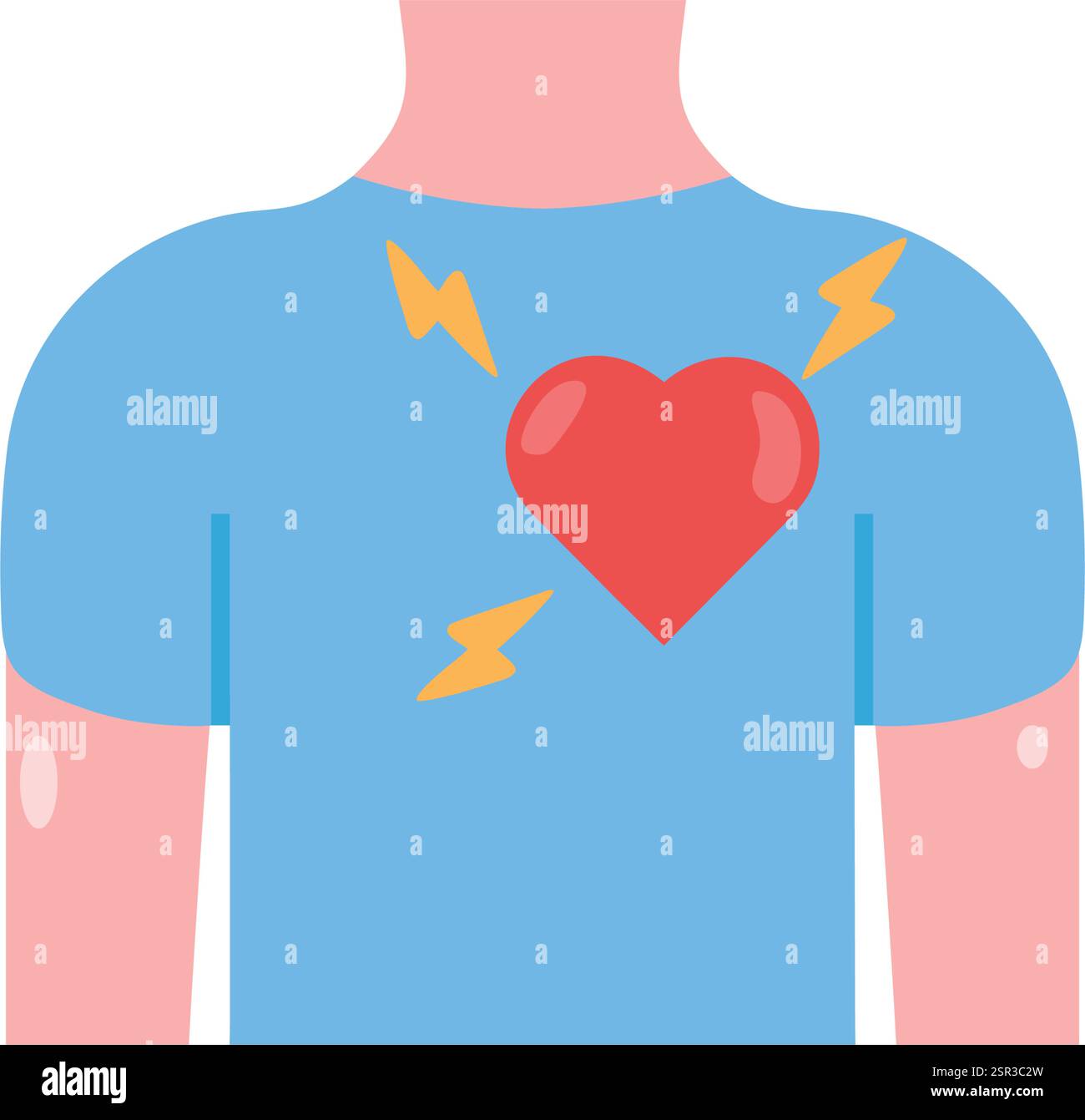 Cardiovascular disease chest symptoms icon Stock Vector Image & Art - Alamy