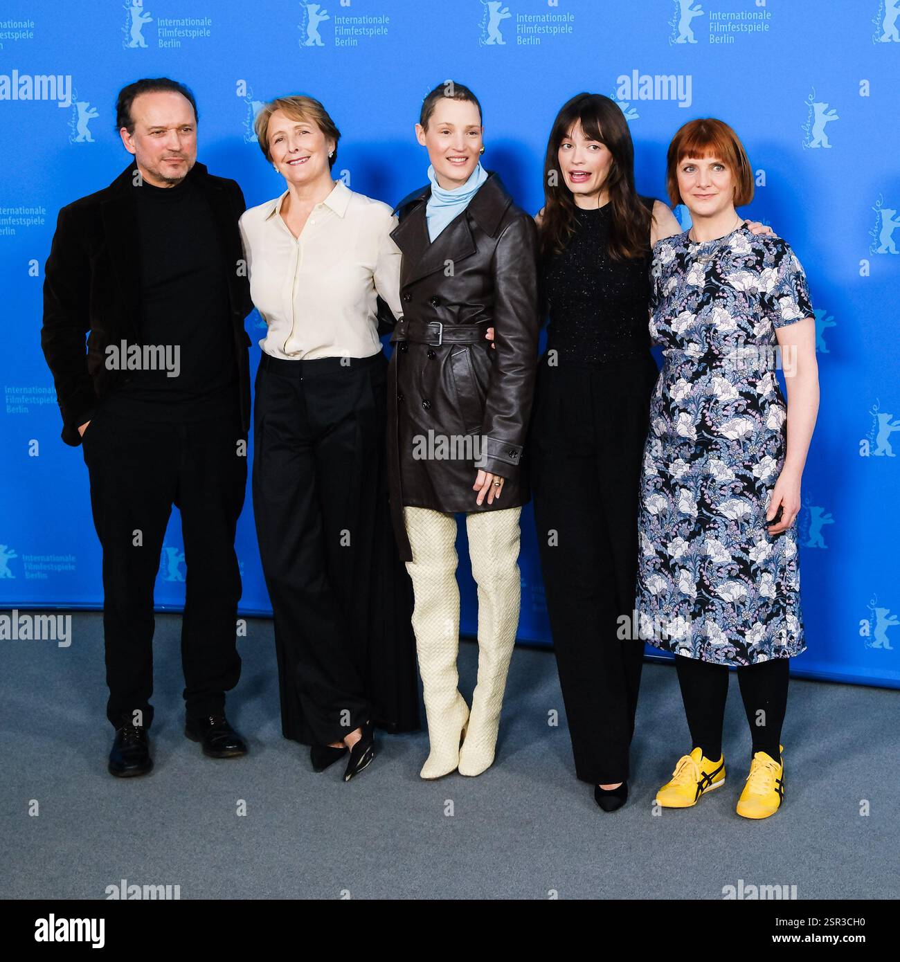 Emma mackey and rebecca lenkiewicz hi-res stock photography and images ...