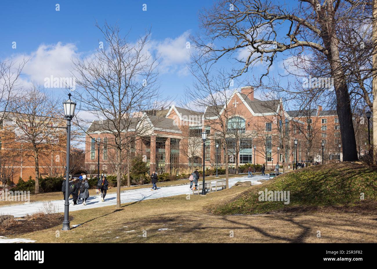 Scranton, PA - February 15, 2025 : DeNaples Center building of the ...