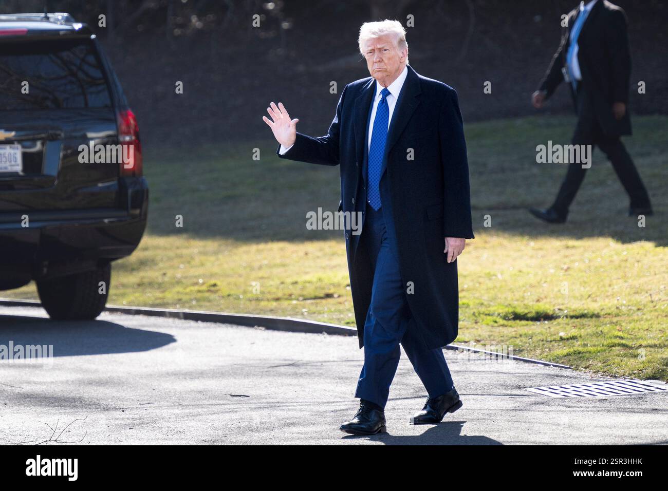 Washington, District Of Columbia, USA. 14th Feb, 2025. President DONALD ...