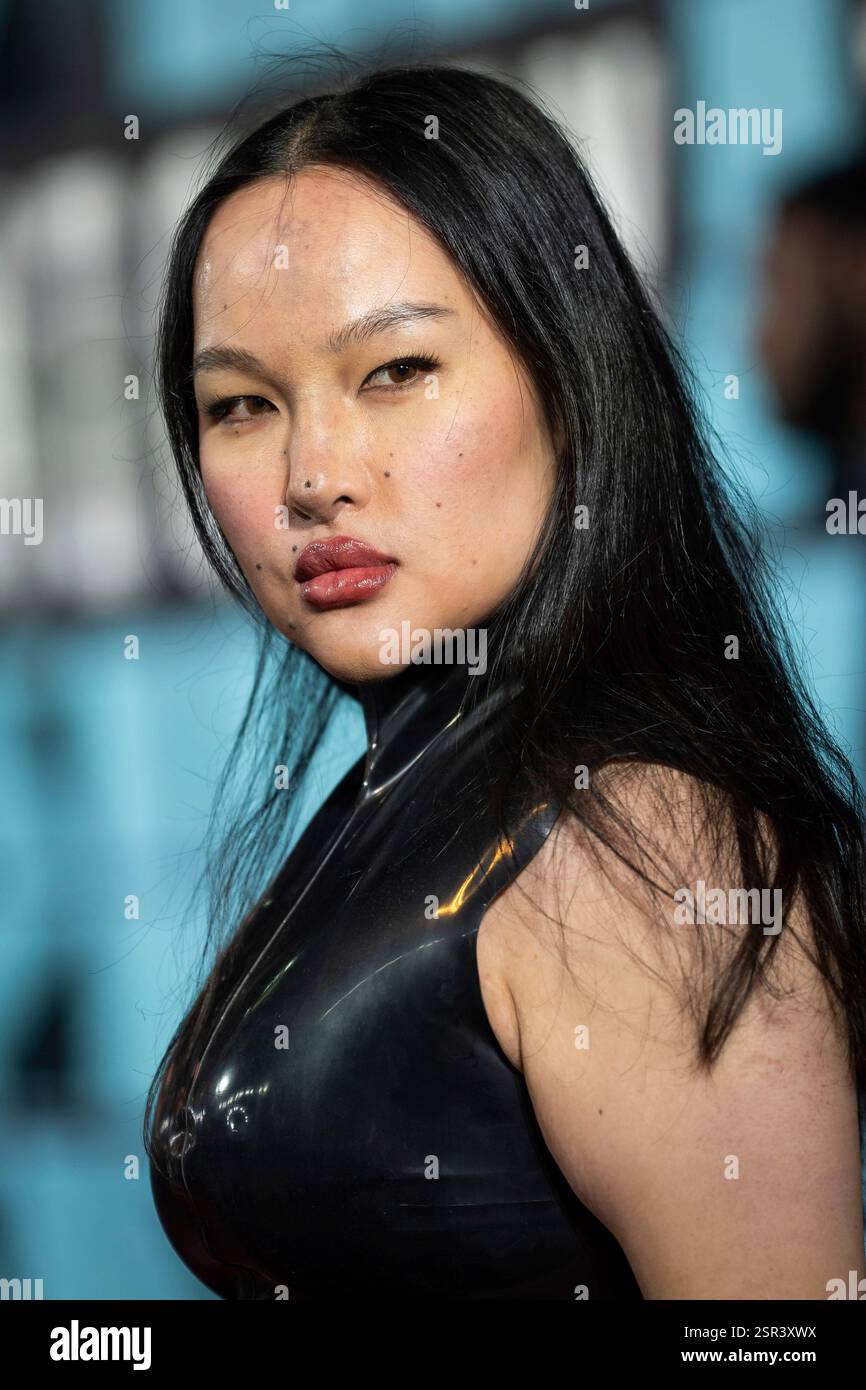 Tsunaina poses for photographers upon arrival at the World premiere for ...