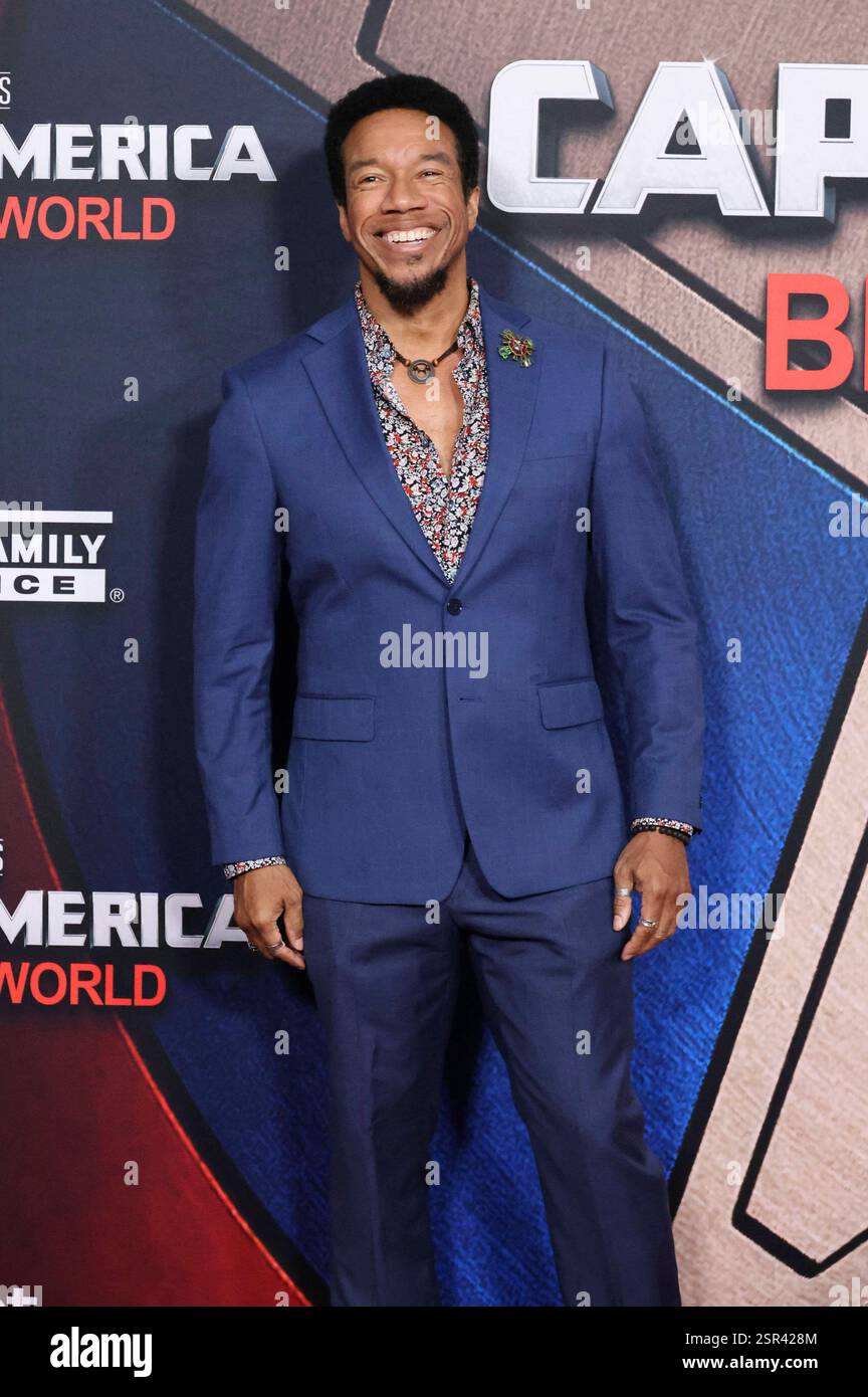 Rico Anderson bei der Weltpremiere des Kinofilms Captain America: Brave ...