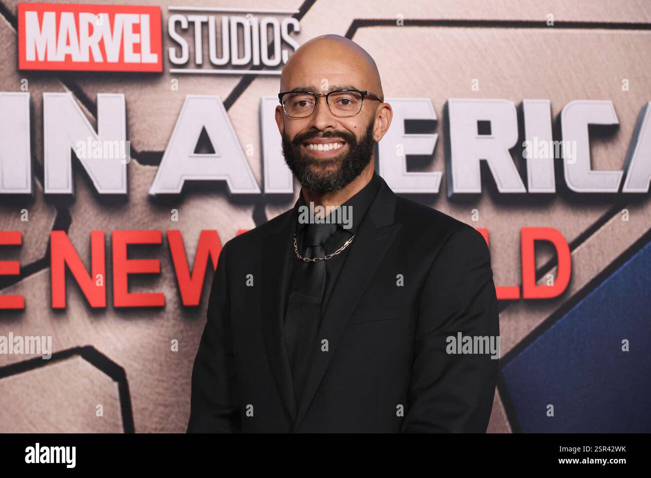 Nate Moore bei der Weltpremiere des Kinofilms Captain America: Brave ...