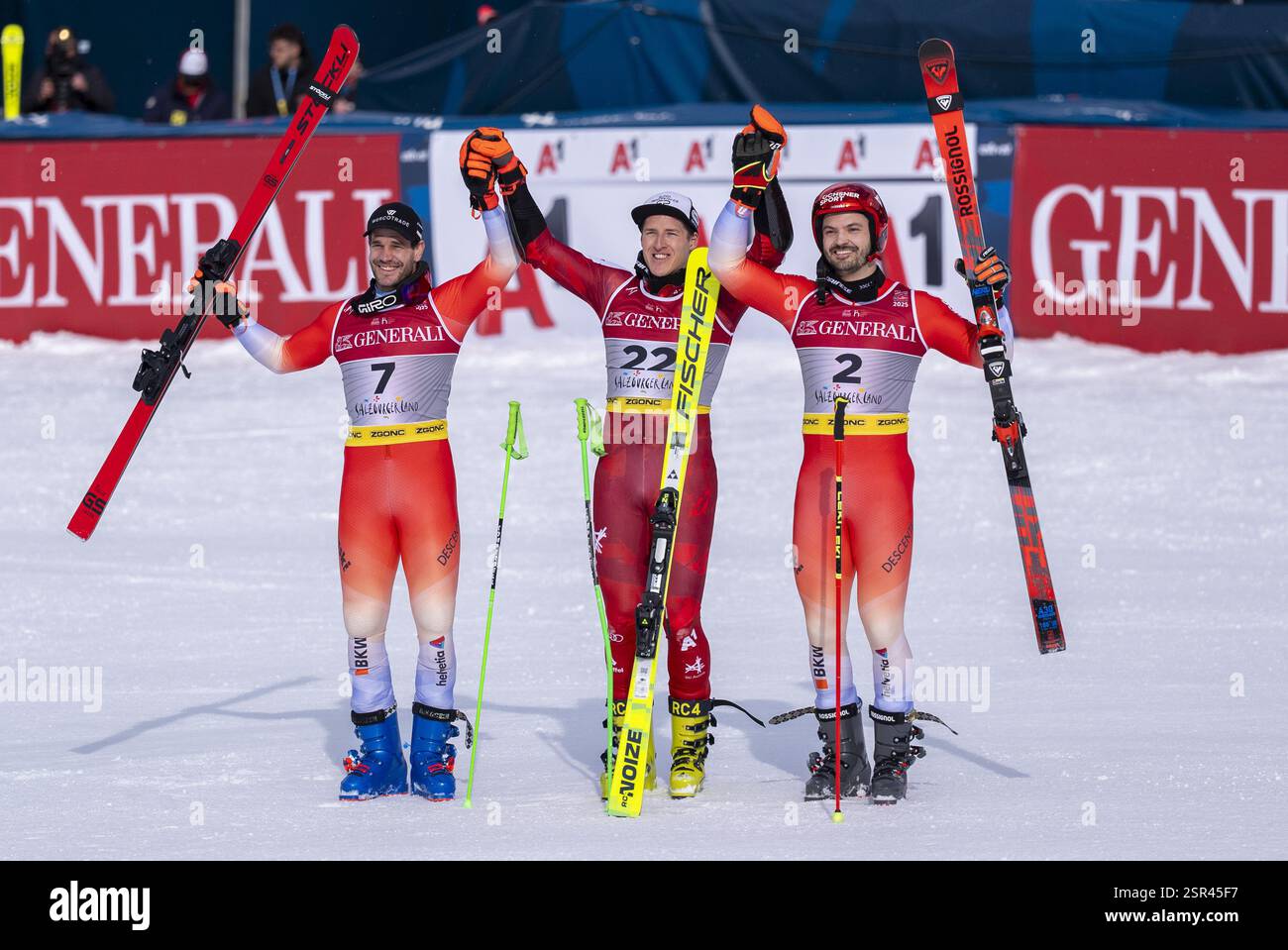 Saalbach, Austria. 14th Feb, 2025. SAALBACH, AUSTRIA - FEBRUARY 14 ...