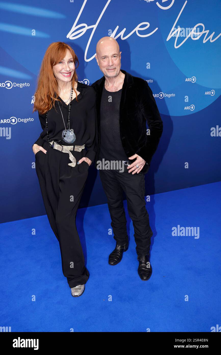 Andrea Sawatzki und Chrsitian Berkel bei der ARD Blue Hour im Rahmen ...