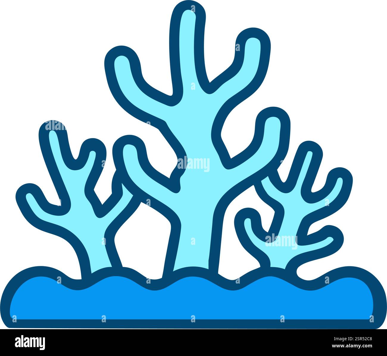 Coral ecosystems Stock Vector Images - Alamy