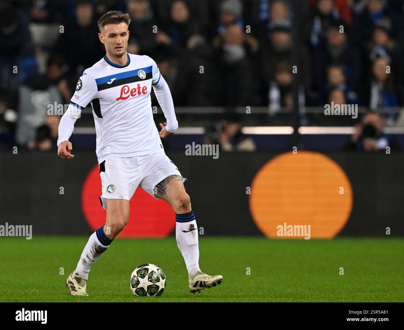 BRUGGE - Stefan Posch of Atalanta BC during the UEFA Champions League ...