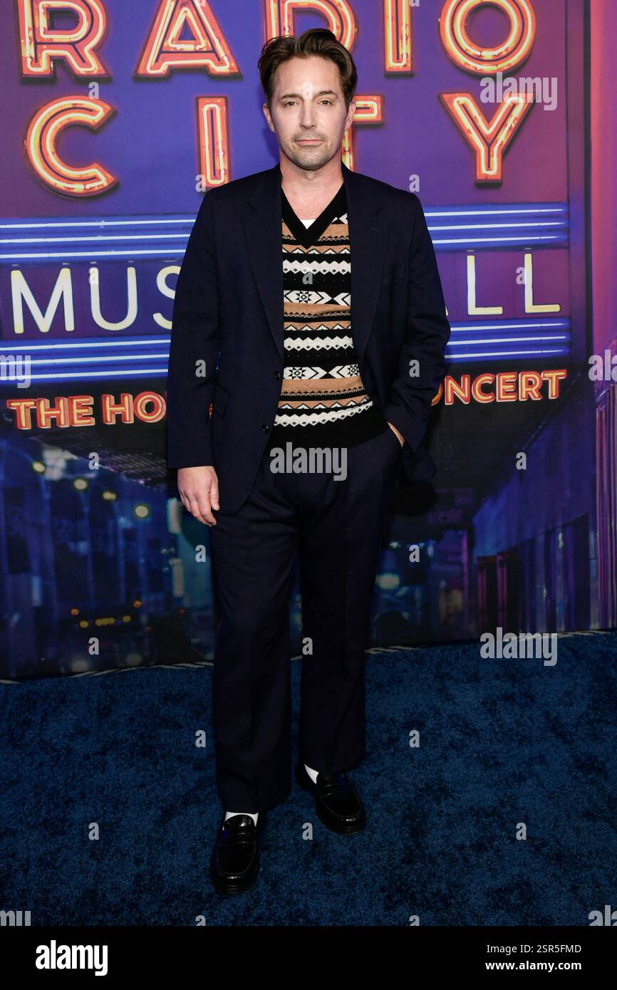 Beck Bennett attends the SNL50: The Homecoming Concert at Radio City ...