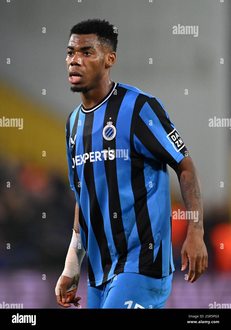 BRUGGE - Raphael Onyedika of Club Brugge KV during the UEFA Champions ...