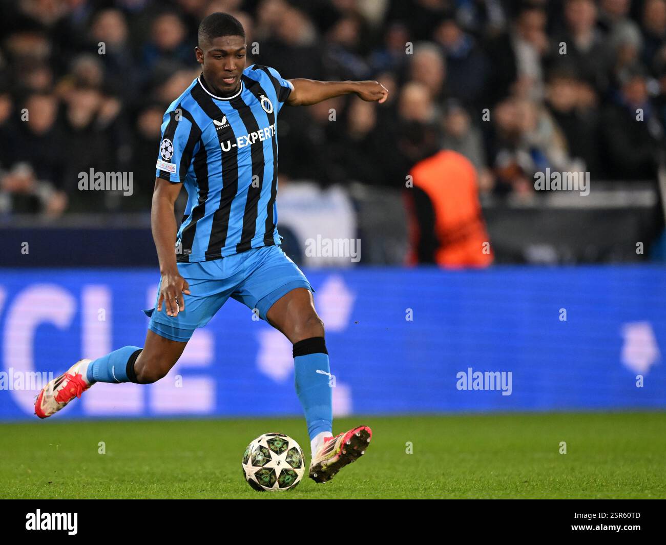 BRUGGE - Joel Ordonez of Club Brugge KV during the UEFA Champions ...