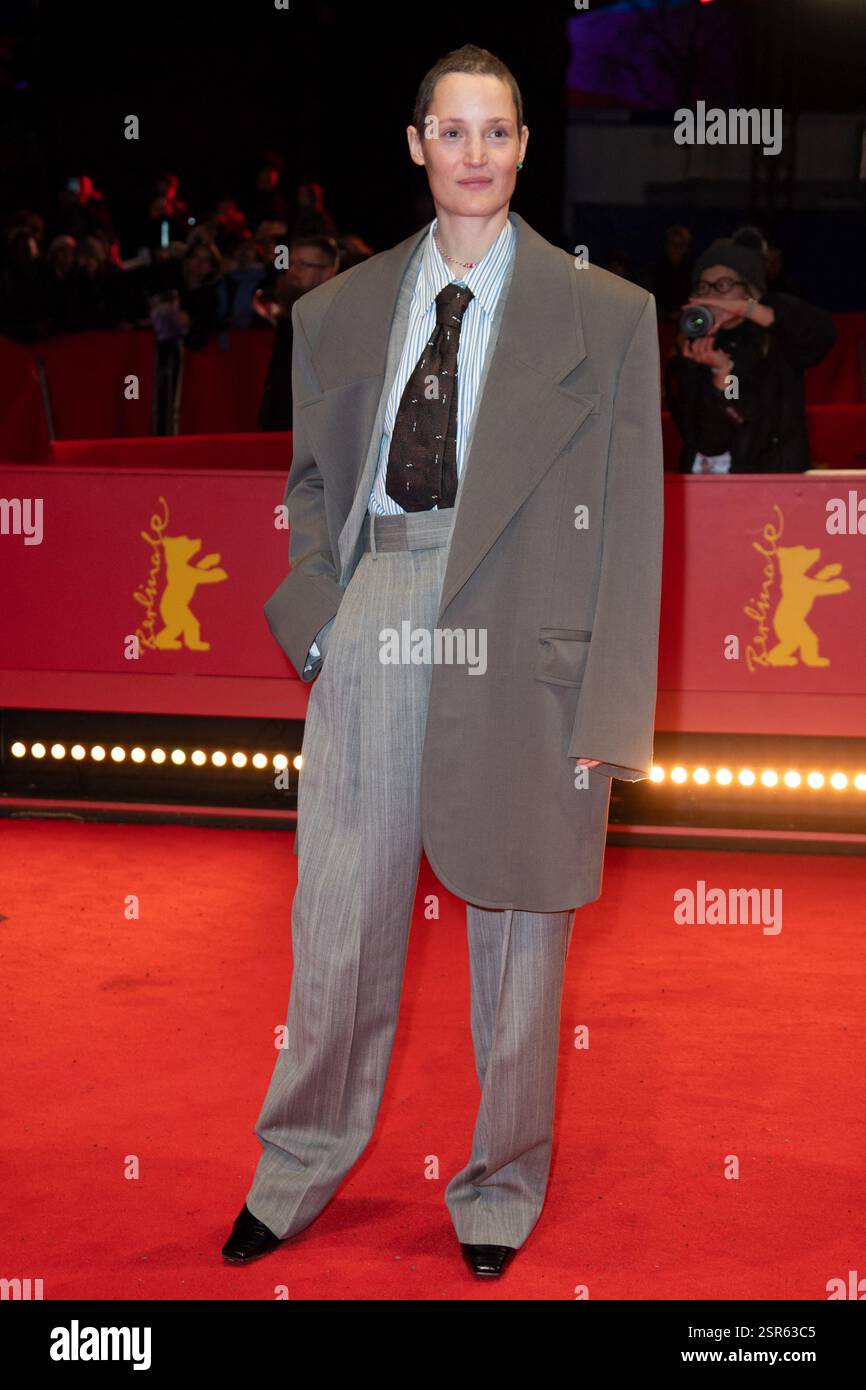 Berlin, Germany. 14th Feb, 2025. Vicky Krieps attending the Hot Milk ...