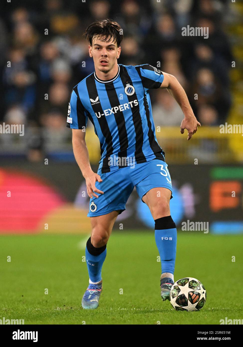 BRUGGE - Ardon Jashari of Club Brugge KV during the UEFA Champions ...